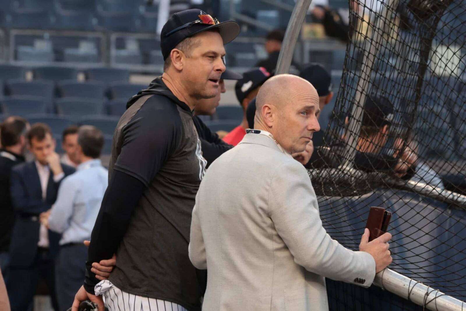 Les emplois d'Aaron Boone et Brian Cashman seraient en jeu - Passion MLB